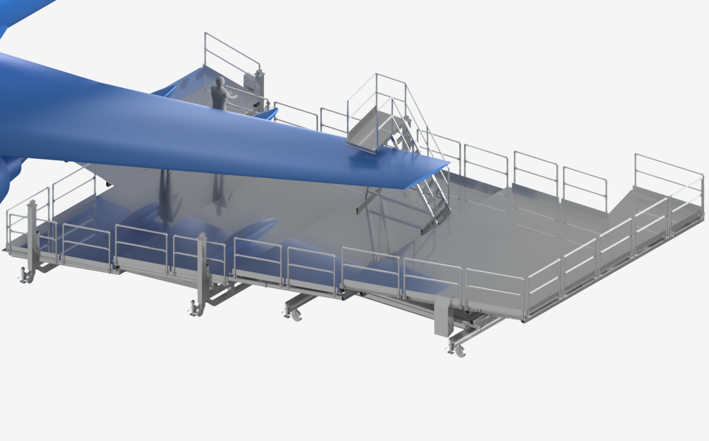 A320 & B737 Wing Dock | ALTEC Aluminium-Technik GmbH